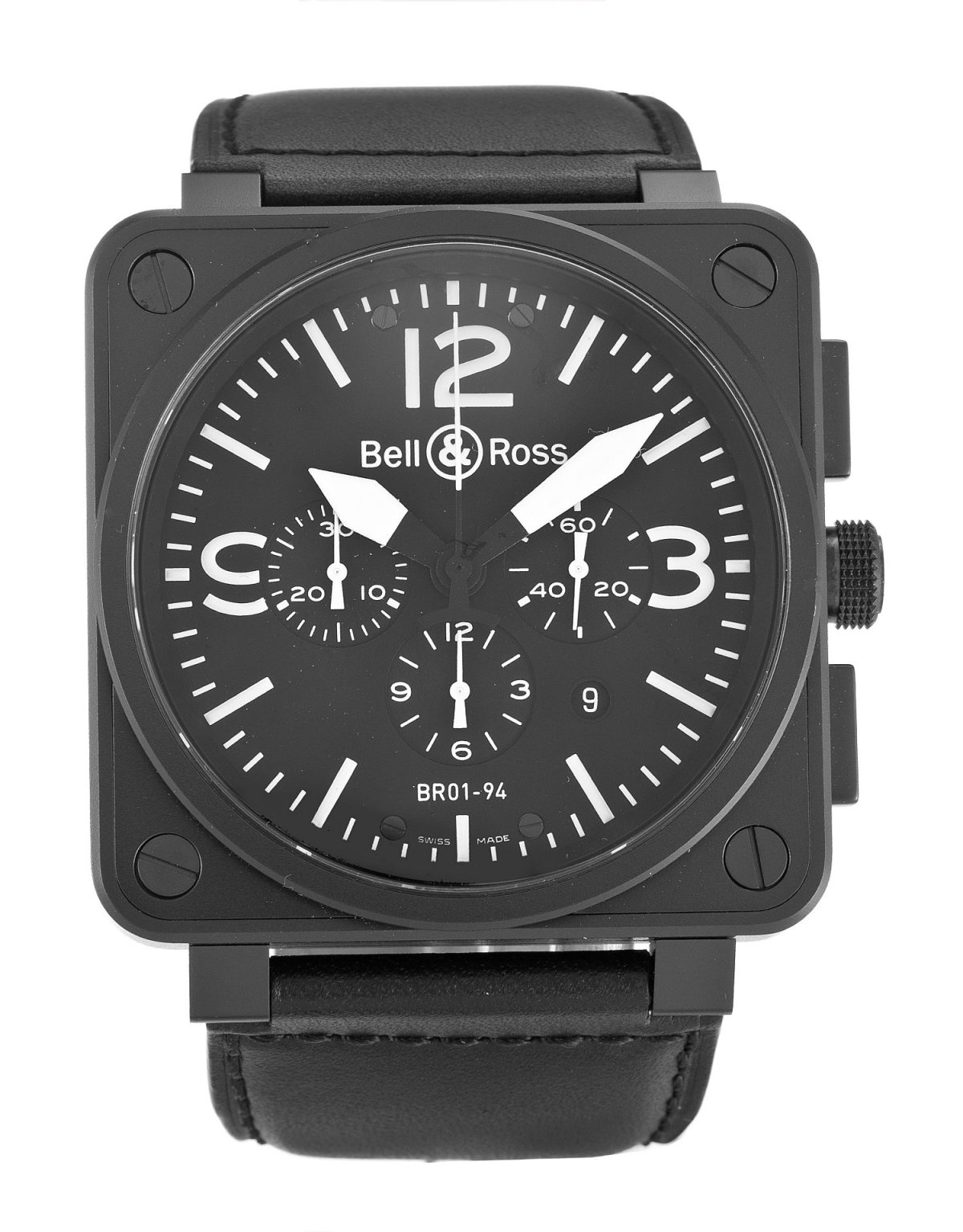 Bell and Ross BR01-94 Chronograph Carbon-46 MM - Replica Watches